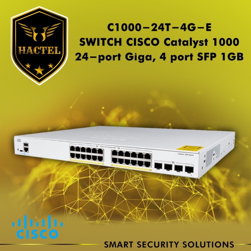 Switch Cisco Catalyste C1000-24t-4g-l